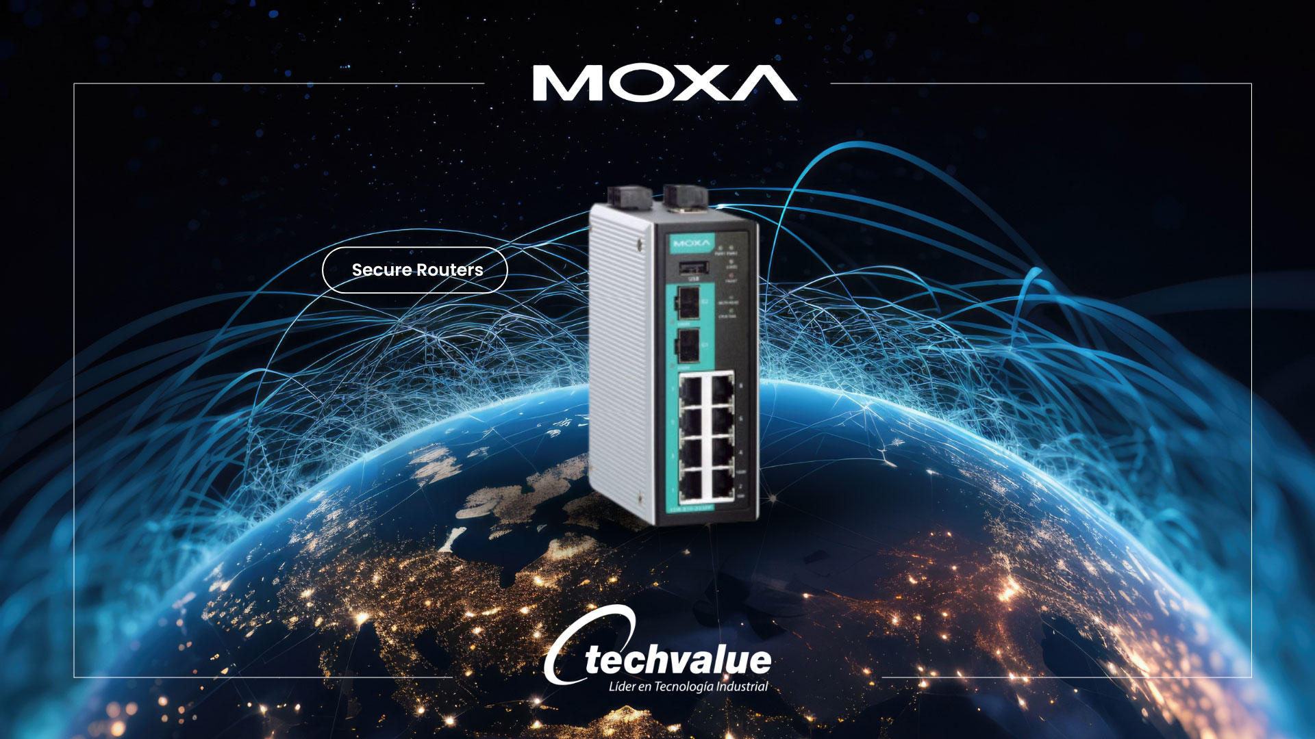 Cómo los Secure Routers de Moxa mejoran la ciberseguridad industrial