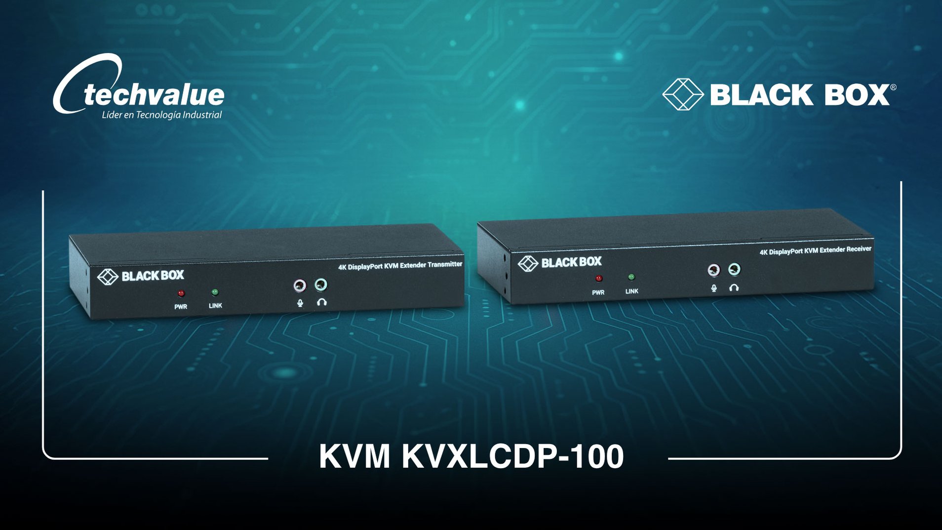 Control total y video en ultra resolución: conoce el extensor KVM KVXLCDP-100