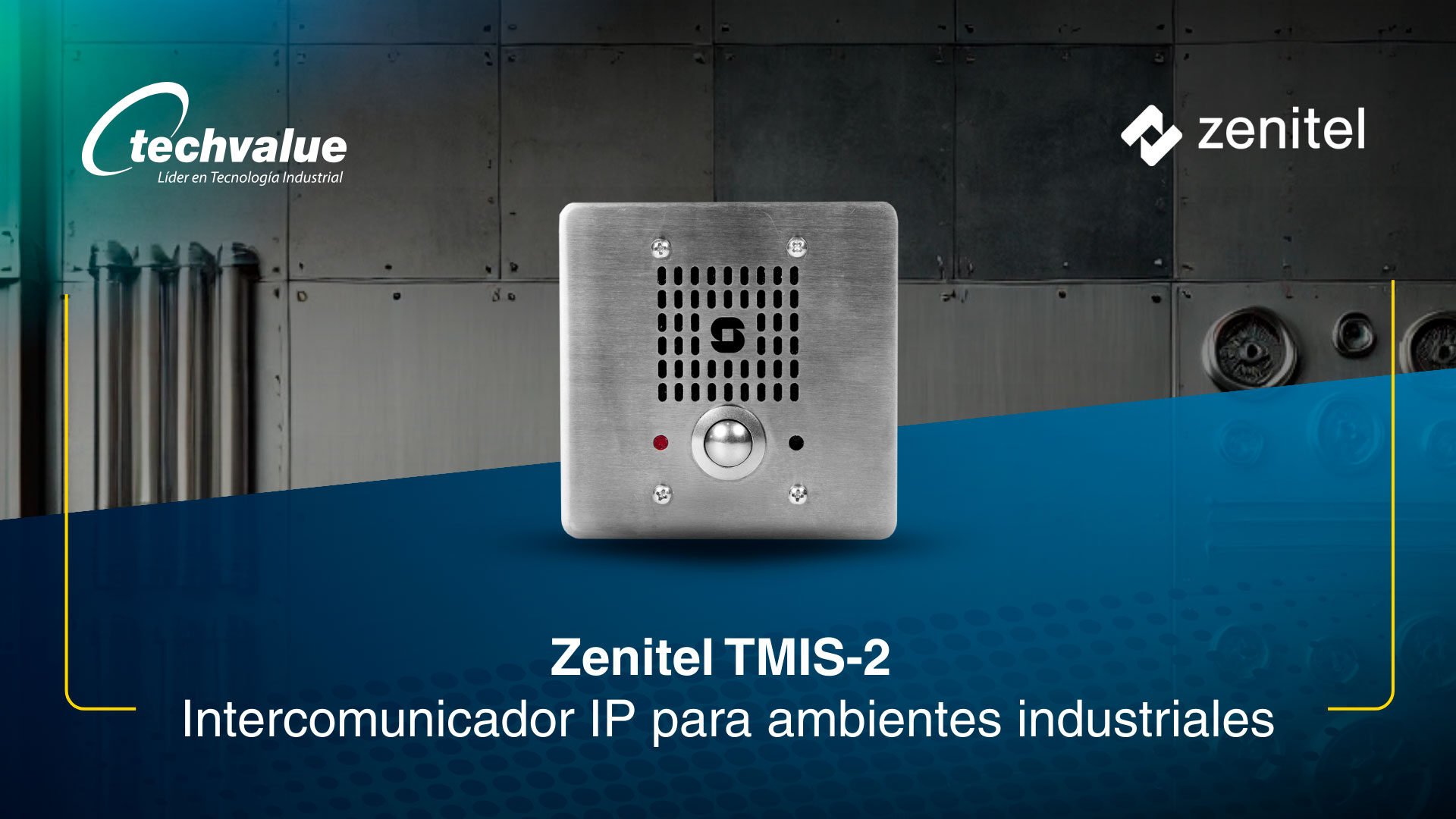 Menos ruido, más control: comunicación industrial con Zenitel TMIS-2